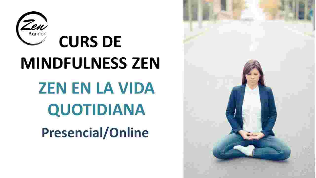 inicio curso mindfulness zen - Zen Kannon Barcelona